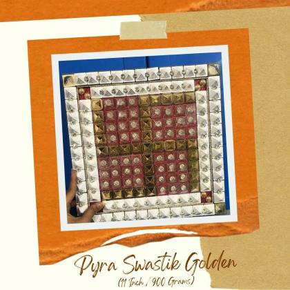 VSP VASTU SAMADHAN - 91 PYRA SWASTIK GOLDEN MIRACLE PYRAMIDS FRAME FOR ...