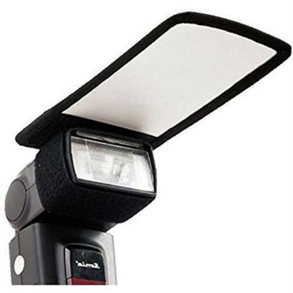 HIFFIN Mini Silver White Flash Diffuser Reflector for Camera in ...