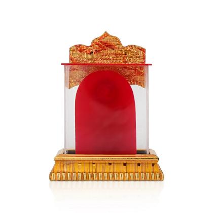Gold Plated Shree Ram Darbar Car Dashboard for Home,Temple & Office ...