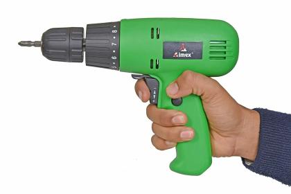 Aimex Plastic Powerful Electric Screwdriver/Drill Machine with Reverse ...