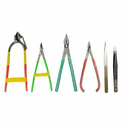 JOHNSON TOOLS Goldsmith Works Cutter, Plier and Tweezers Set - JioMart