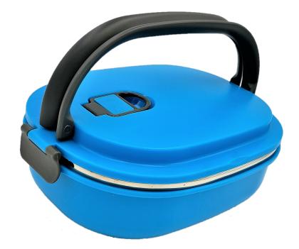 Blue Color Steel Tiffin Box - JioMart