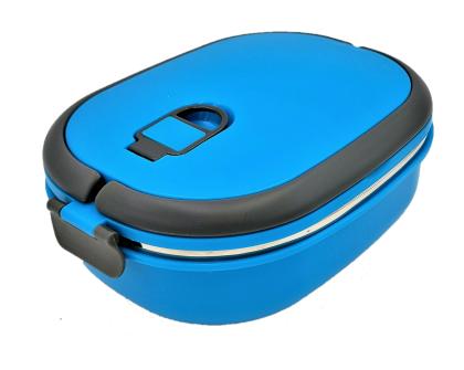 Blue Color Steel Tiffin Box - JioMart