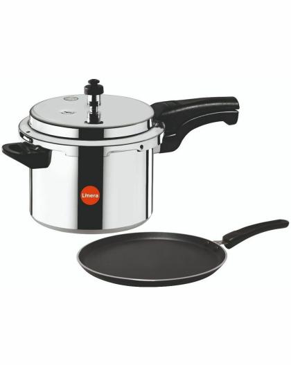 Limera Non-Induction Dosa Tawa & 5 L Pressure Cooker - JioMart