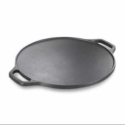 AK IMPEX Cast Iron Dosa Tawa| Cookware Flat Vessel Pre Seasoned | Ideal ...