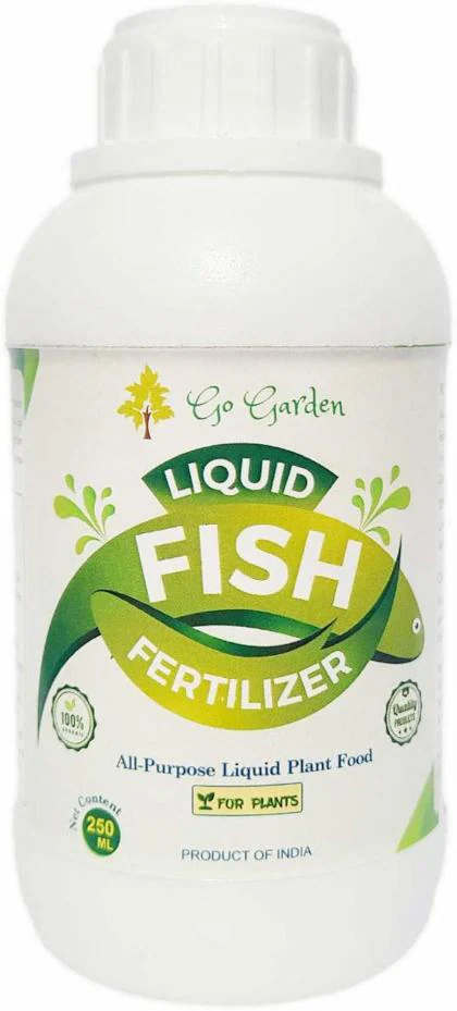 go garden Liquid Fish Fertilizer For Plants growth 250 Ml - JioMart