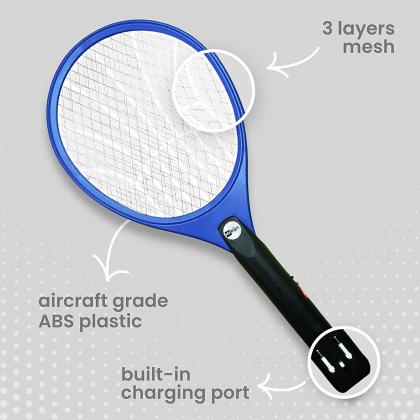Mr. Right Mosquito Racket Bat Rechargeable Mosquito Racket | Made in ...