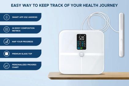 Actofit Body Fat Analyser Smart Scale Pro Max | Segmental Analysis ...