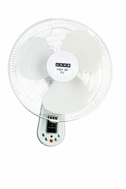 USHA Mist Air ICY with Remote 400 mm 3 Blade Wall Fan - JioMart