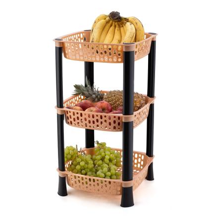 Biltoxi Multipurpose Kitchen Storage Basket, Vegetable Racks and Office ...