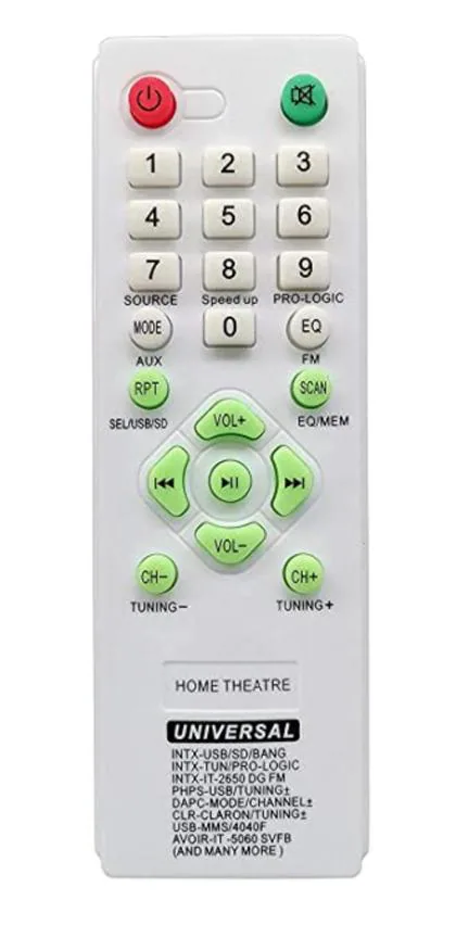 royalcool Plastic It-2650 Digi Home Theater System Remote Control For ...