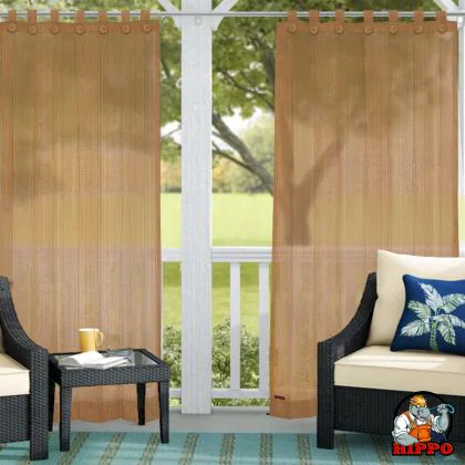 HIPPO - HDPE 85% Sun Blockage Outdoor Balcony Curtain Complete UV ...