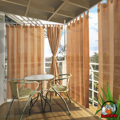 HIPPO - HDPE 85% Sun Blockage Outdoor Balcony Curtain Complete UV ...