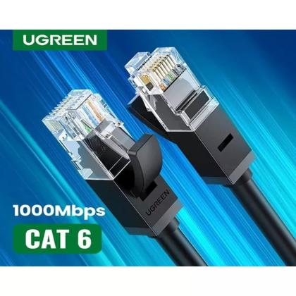 UGREEN 60545 Cat 6 Core 8 Patch Cord UTP Lan Cable 1.5m (Black) - JioMart