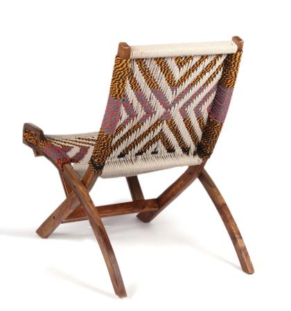 Ikiriya NatWest Sheesham Wood Relaxing Chair | Lounge Chair| Patio ...