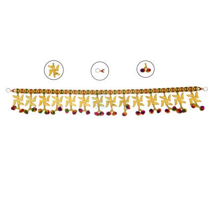 NARYA TRADITIONAL ART HANDMADE SWASTIKA TORAN FOR HOME DECORATIONS ...