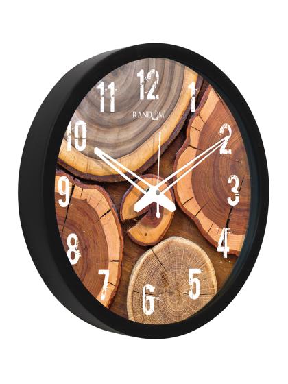 Random Cracked Stumps Plastic Wall Clock - JioMart