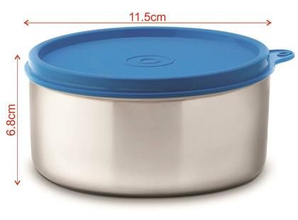 Signoraware Blue Stainless Steel Container 500Ml - JioMart
