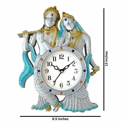 Webelkart Premium Radhe Krishna Playing Flute Unique Style Plastic ...