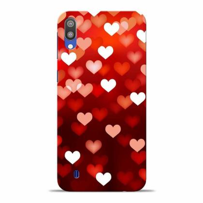 Covers Gap Samsung Galaxy M10 Red Heart Plastic Back Cover 5 x 20 x 11 ...