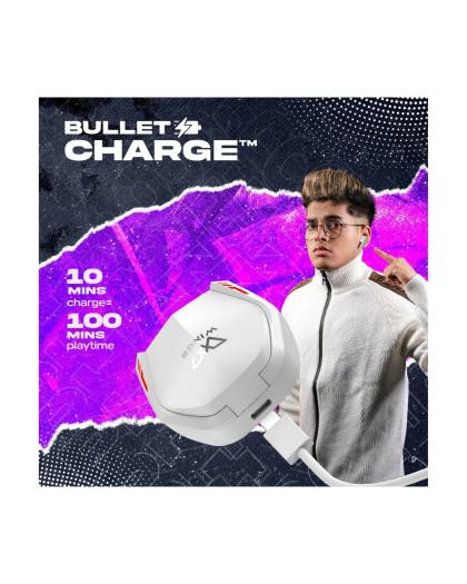 Wings Phantom 800 White Bluetooth Wireless Gaming Airpods - JioMart