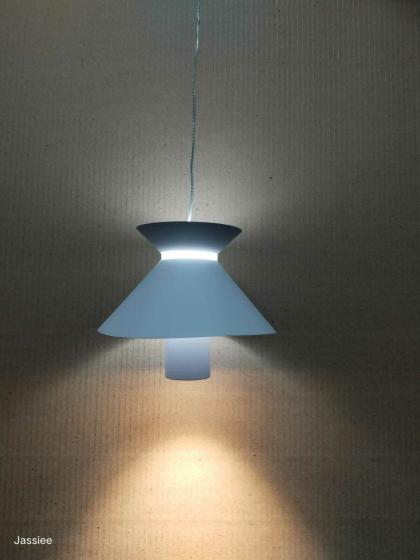 OTS Lights 3+5W Led Hanging, Chatri Shape Light for Ceiling White Body ...