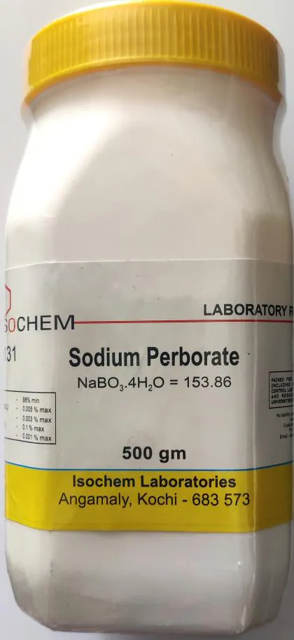 ISOCHEM LABORATORIES Sodium Perborate (500GM) Assay 98% Min - JioMart