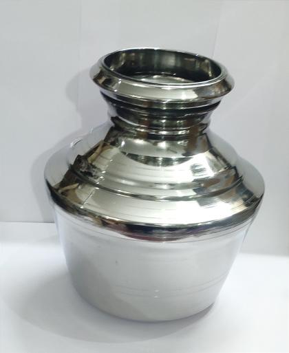 NAAYAGI - Stainless Steel - MILK KUDAM, KUDAM, Milk Pot, Water ...