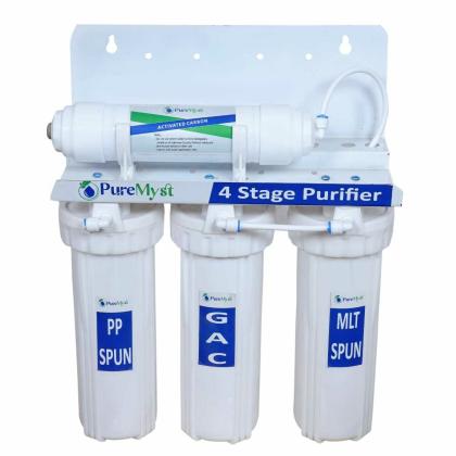 PureMyst 4 Stage Gravity Base Non Electric Water Purifier Without RO ...