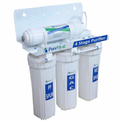 PureMyst 4 Stage Gravity Base Non Electric Water Purifier Without RO ...