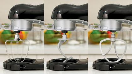 Rossmann 1800W, 7L Professional Diecast Aluminium Stand Mixer with ...