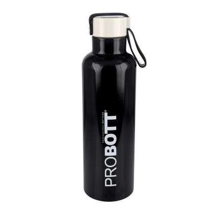 Probott Black Stainless Steel Double Wall Vacuum Flask 600 ml - JioMart