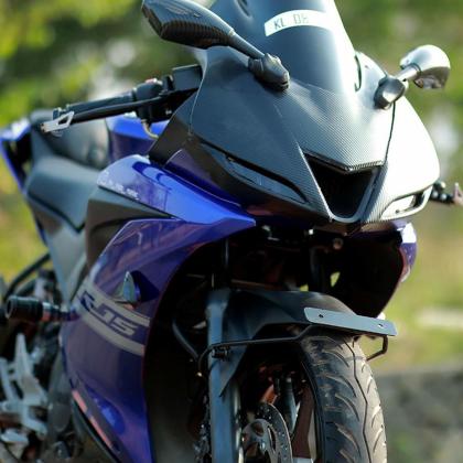 Acube Mart Black Steel Front Number Plate Holder Bike Number Plate For ...