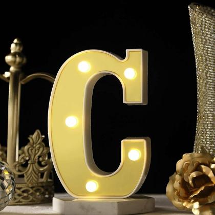 SATYAM KRAFT Marquee Alphabet Shaped Led Light For-Asthetic Decorations ...