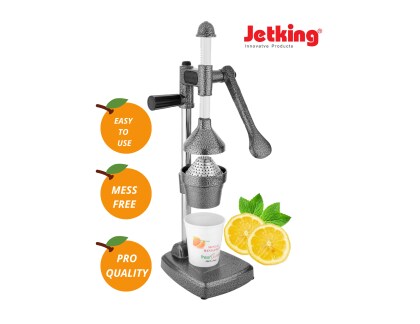 Jetking manual hand juicer antique silver - JioMart