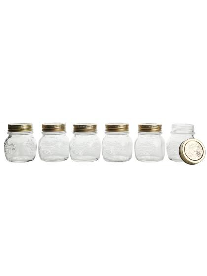 Bormioli Rocco Quattro Stagioni Preservative Glass Jar with Lid 150 ml ...