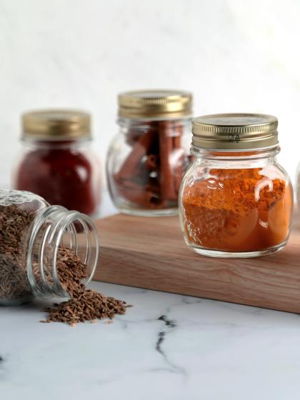 Bormioli Rocco Quattro Stagioni Preservative Glass Jar with Lid 150 ml ...