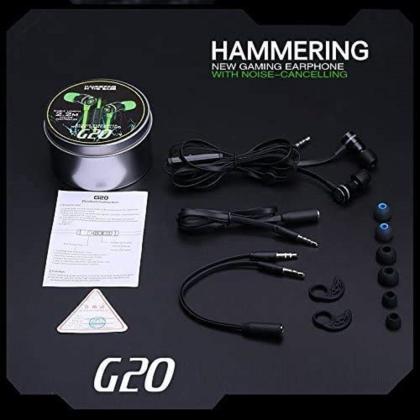 Plextone G20 Gaming Earphones (Black) - JioMart