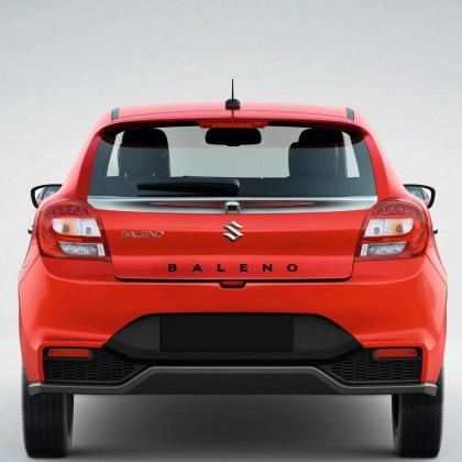 Carmetics Black Plastic 3D Letters Logo Car Sticker For Baleno - JioMart