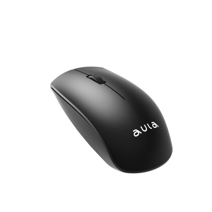 AULA AM201 Wireless Optical Mouse (2.4GHz Wireless, Black) - JioMart