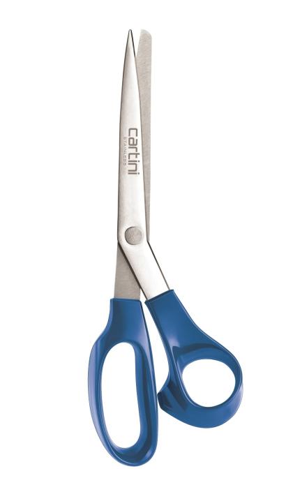 Cartini Blue Stainless Steel Office Scissors 1 pc - JioMart