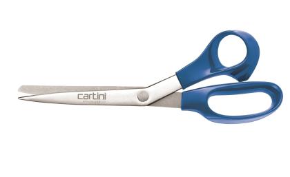 Cartini Blue Stainless Steel Office Scissors 1 pc - JioMart