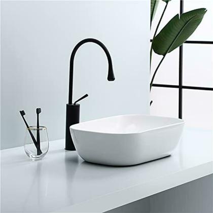 Bassino Art Wash Basin Countertop, Tabletop Ceramic Bathroom Basins ...