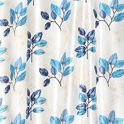 Ultica Fab Long Crush Curtains for Window 5ft |4x8 Feet,3_Aqua patta ...