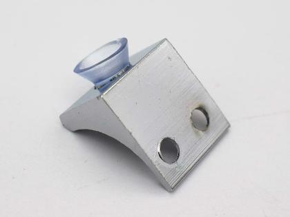 RAB Glass Shelf Button Stainless Steel L Button Glass Shelf Bracket ...