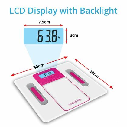 Healthgenie Digital Body Composition Monitor Weighing Scale, Strong ...