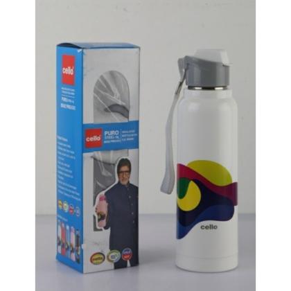 cello Puro Steel-X Benz Pro White 600 ml Bottle (Pack of 1, White ...