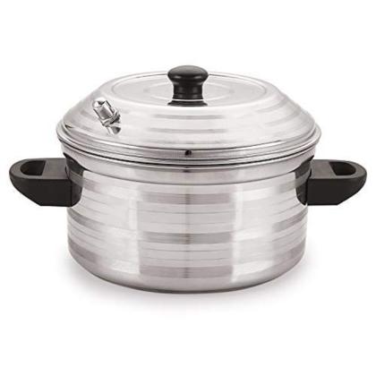 Swastik Housewares Stainless Steel Idli Cooker With 4 Plate (16 pcs ...