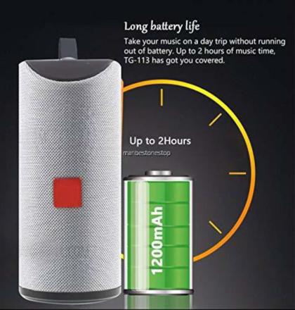 Techel Black Bluetooth Speaker - JioMart