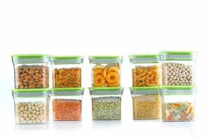 BREATHLESS Unbreakable Plastic Airtight Kitchen Storage Container ...